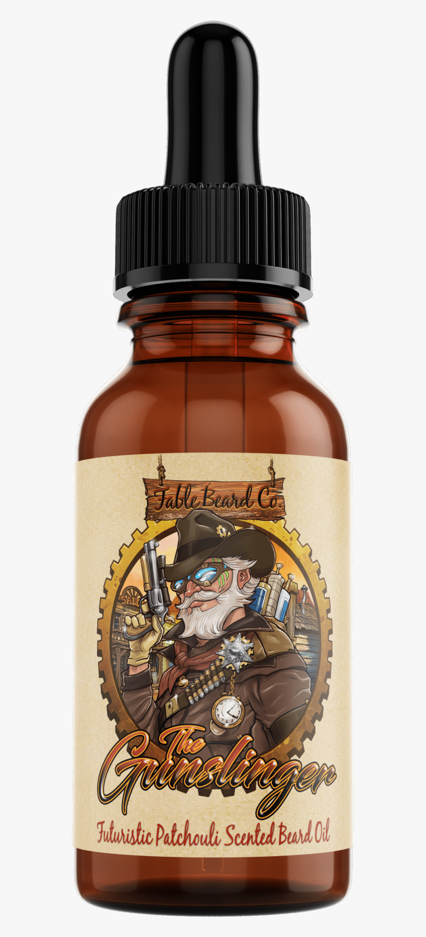 Fable Beard Co Combo Kit 1oz Bottle & 4oz Tub The Gunslinger - Beard ...