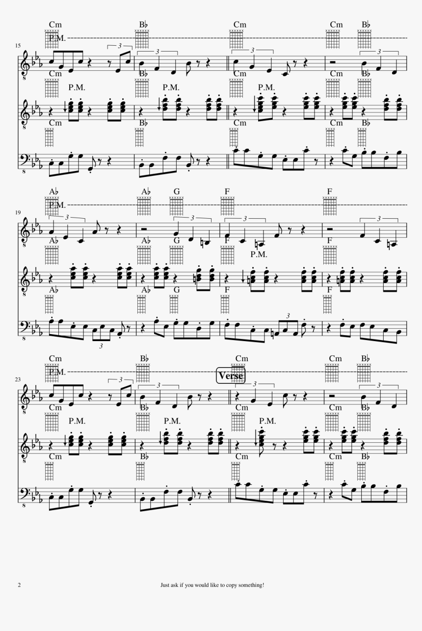 Master Blaster Slide, Image - Sheet Music, HD Png Download ...