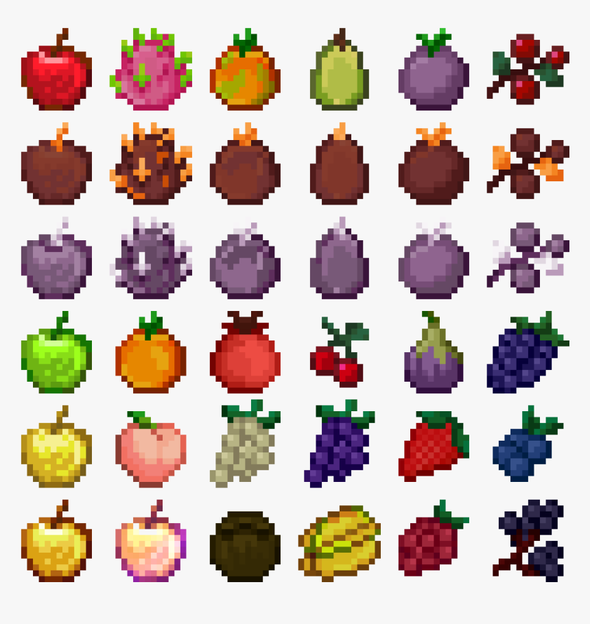 Minecraft Fruit, HD Png Download , Transparent Png Image - PNGitem
