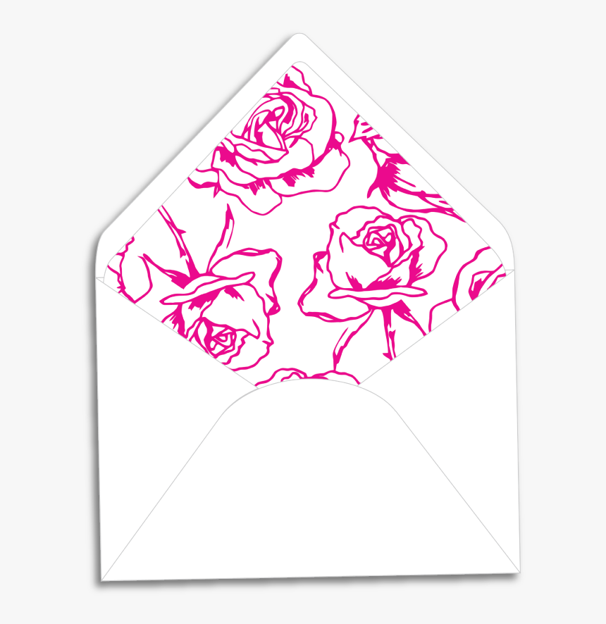 Roses-web Envelope Liners Envelopes, HD Png Download , Transparent Png ...