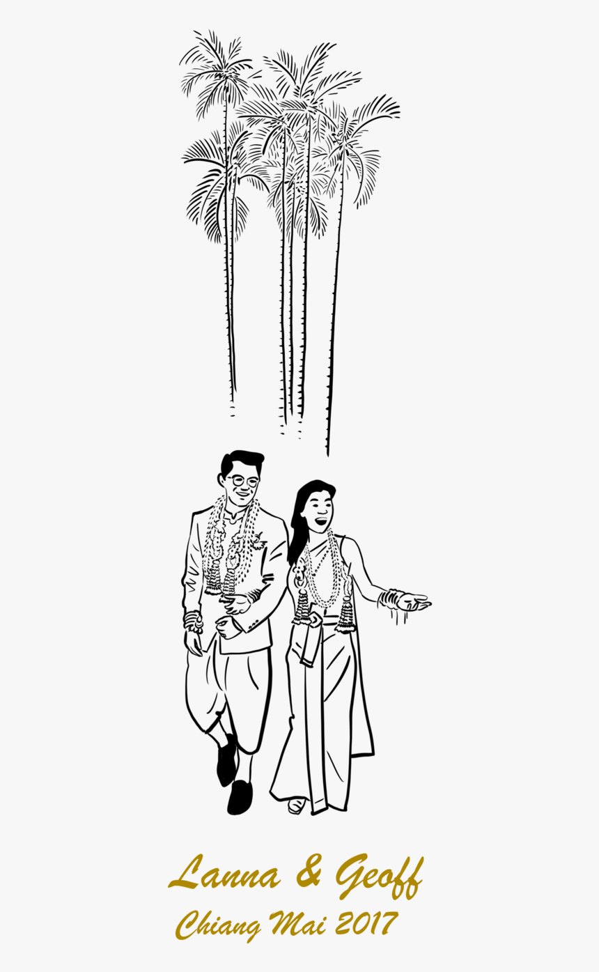 Lanna & Geoff Thank You Card, HD Png Download , Transparent Png Image ...