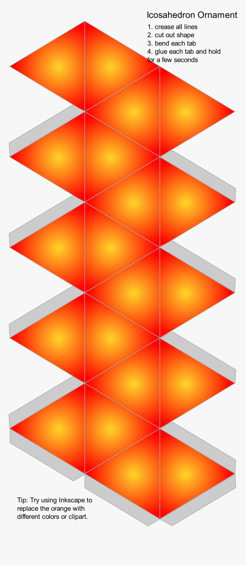 This Free Icons Png Design Of Icosahedron Ornament - Graphic Design ...