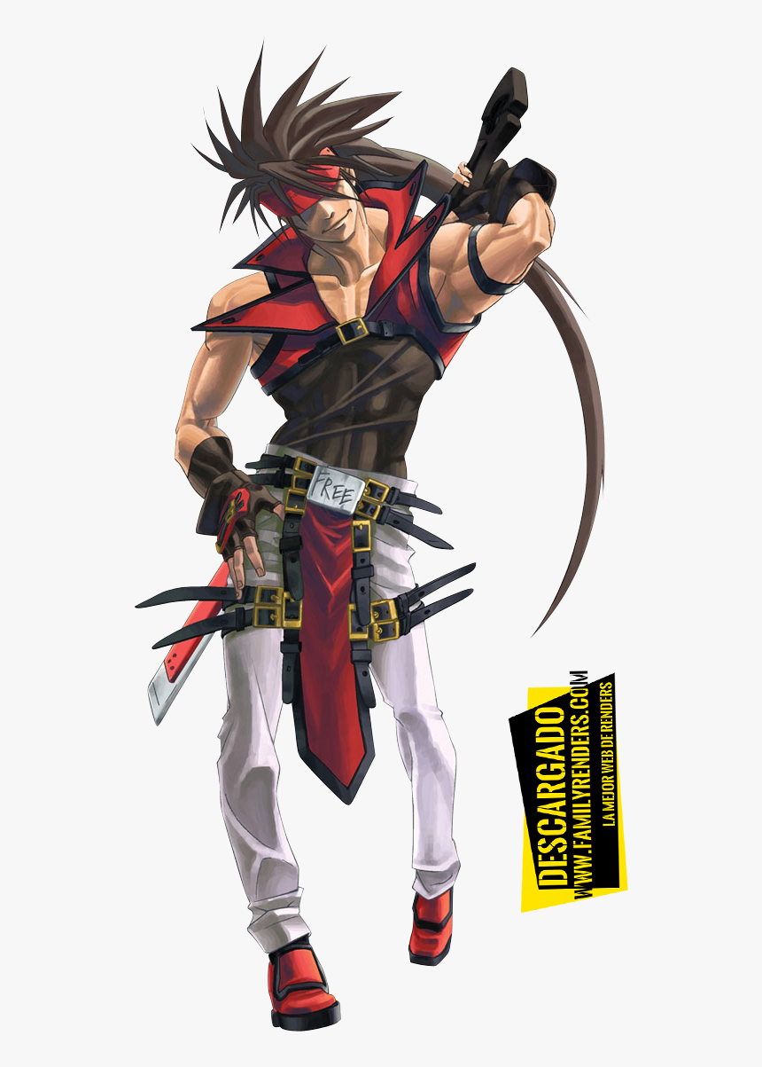 Render Sol Badguy - Sol Badguy Concept Art, HD Png Download ...