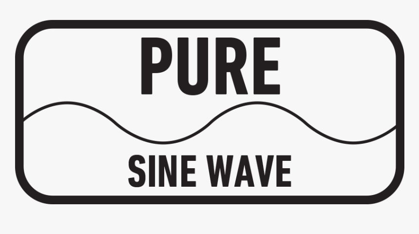 Pure Sine Wave Logo, HD Png Download , Transparent Png Image - PNGitem