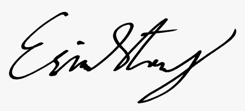 Signature Of Eric Stanley - Signature E Png, Transparent Png ...