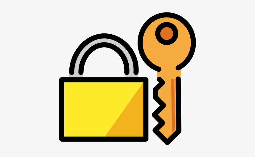 Key And Lock Symbol, HD Png Download , Transparent Png Image - PNGitem