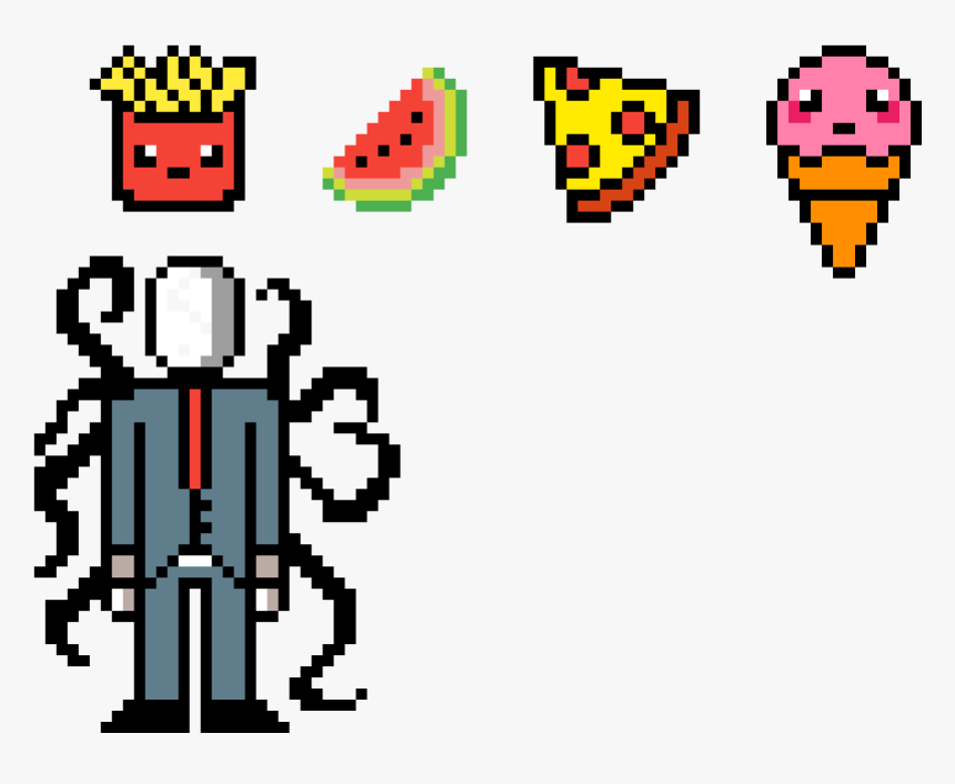 Slender Man Pixel Art