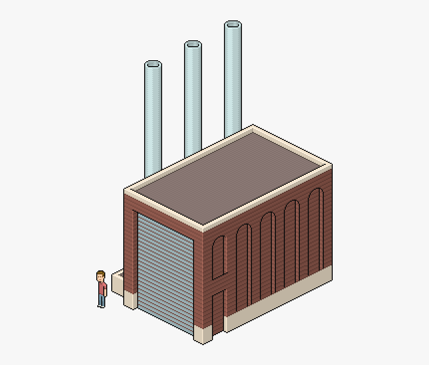 Isometric Pixel House Tutorial, HD Png Download , Transparent Png Image ...