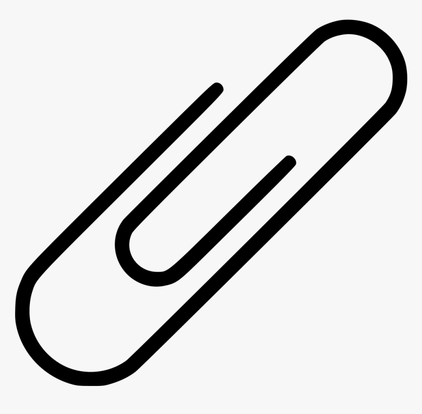 Paper Clip Png - Line Art, Transparent Png , Transparent Png Image ...