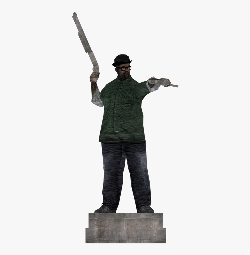 Gta Sa Big Smoke Statue, HD Png Download , Transparent Png Image - PNGitem