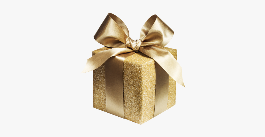 Gift Box Gold Png, Transparent Png , Transparent Png Image - PNGitem