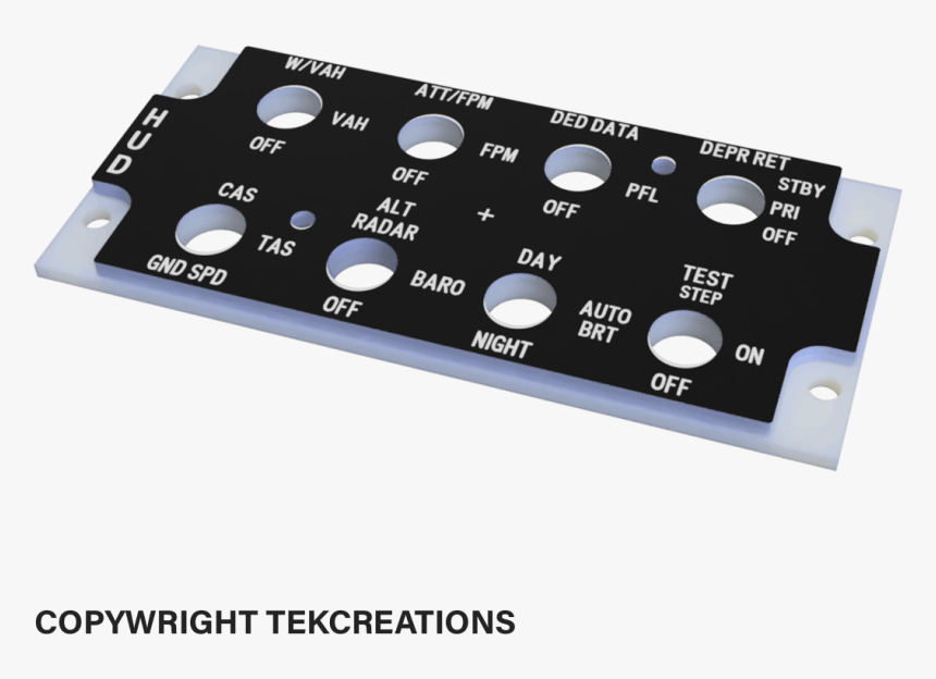 F16 Hud Panel - Numeric Keypad, HD Png Download , Transparent Png Image ...