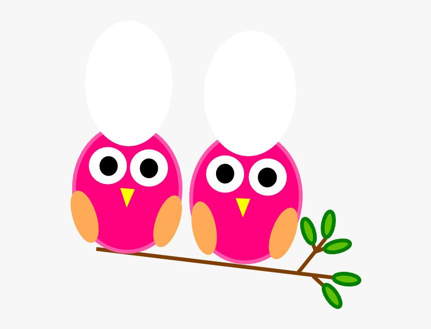 Cute Owl On Tree Clipart