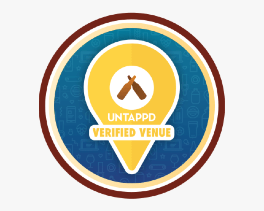 Untappd Verified Venue Logo, HD Png Download , Transparent Png Image ...