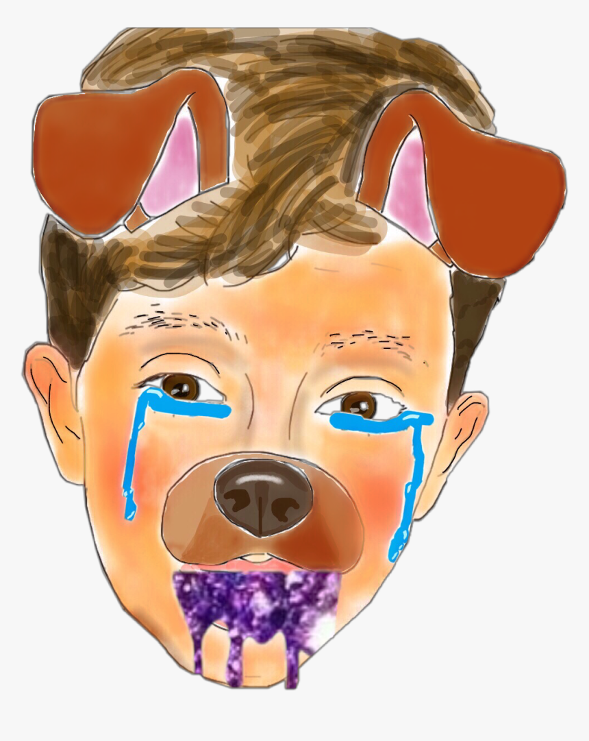 Jacob Head Crying And Throwing Up - Illustration, HD Png Download ...