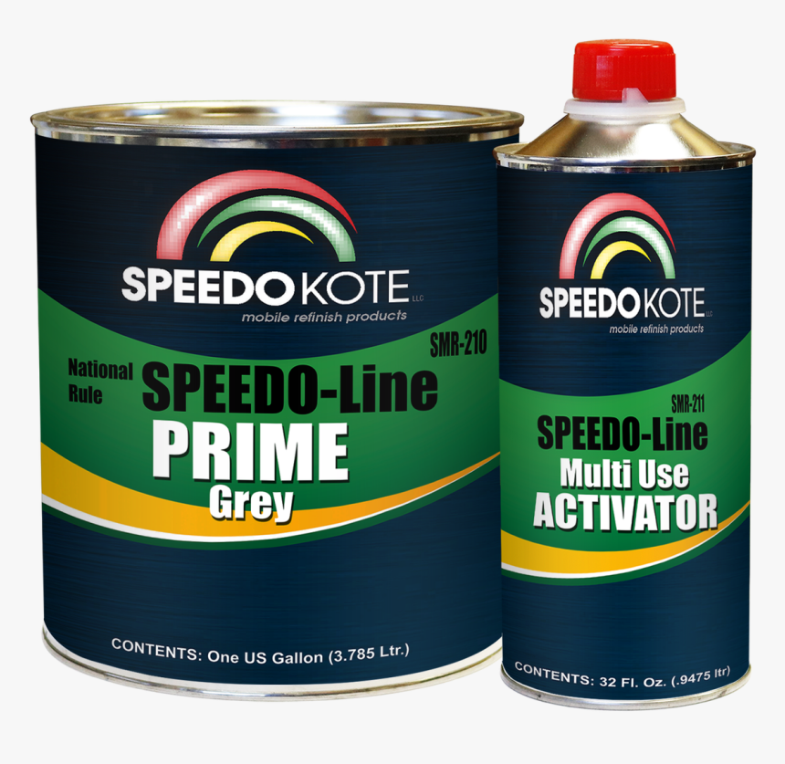 Smr-210/211 Speedo Line Primer Gray Gallon, HD Png Download ...