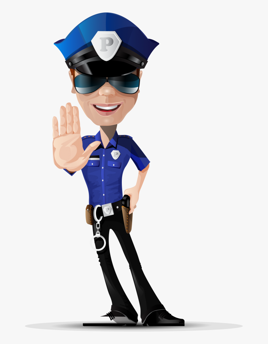 Policeman Vector, HD Png Download , Transparent Png Image - PNGitem