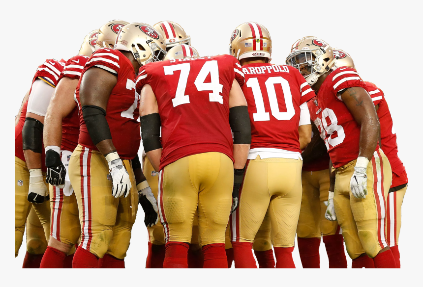 Football Team Huddle Clipart