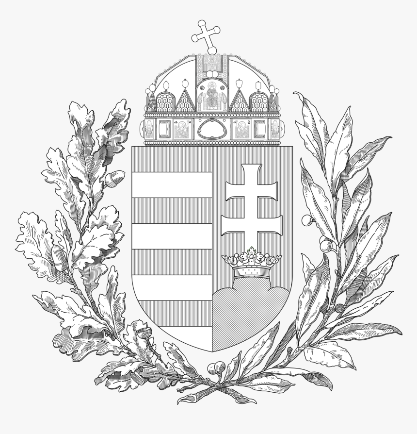Hungarian Coat Of Arms Black And White