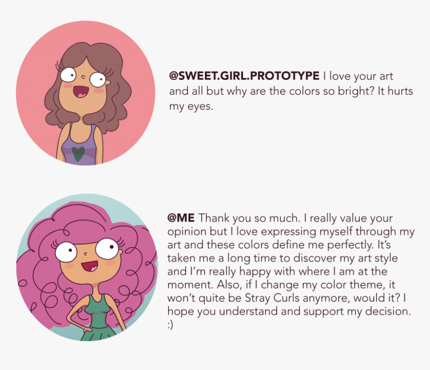 The Naïve Negative Comment - Negative Comments To Artist, HD Png ...