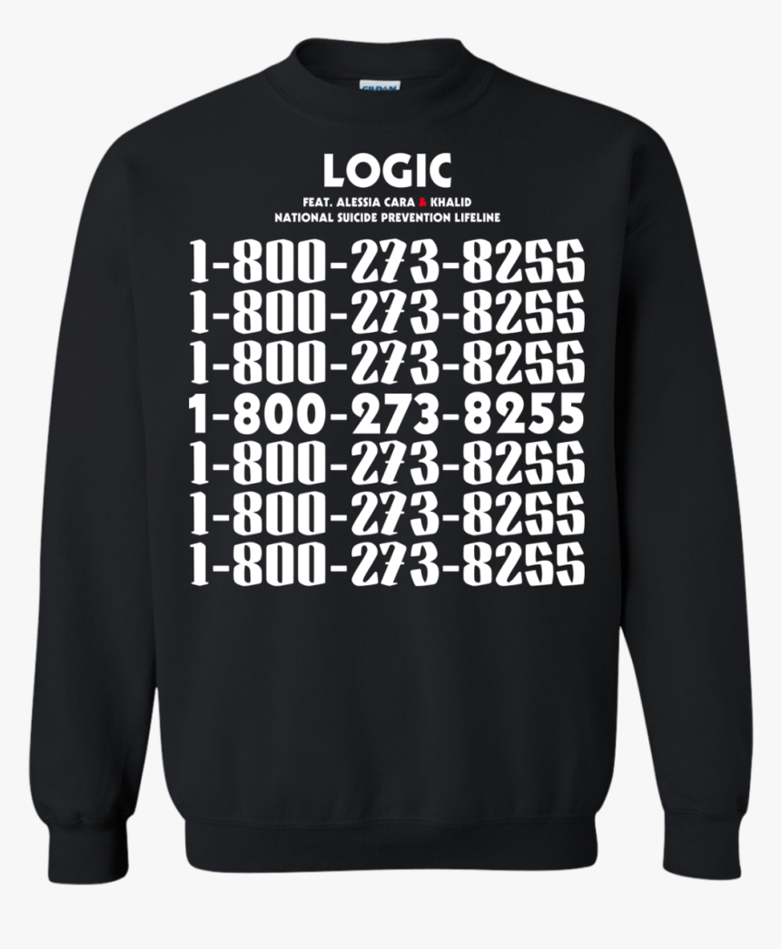 Logic 18002738255 T-shirt, Hoodie, Tank - Sweater, HD Png Download ...