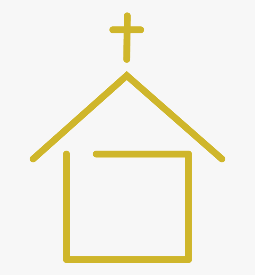 Church Leadership Icon Gold - Cross, HD Png Download , Transparent Png ...