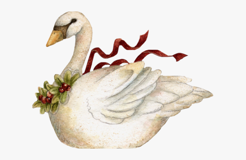 Christmas Goose Clipart