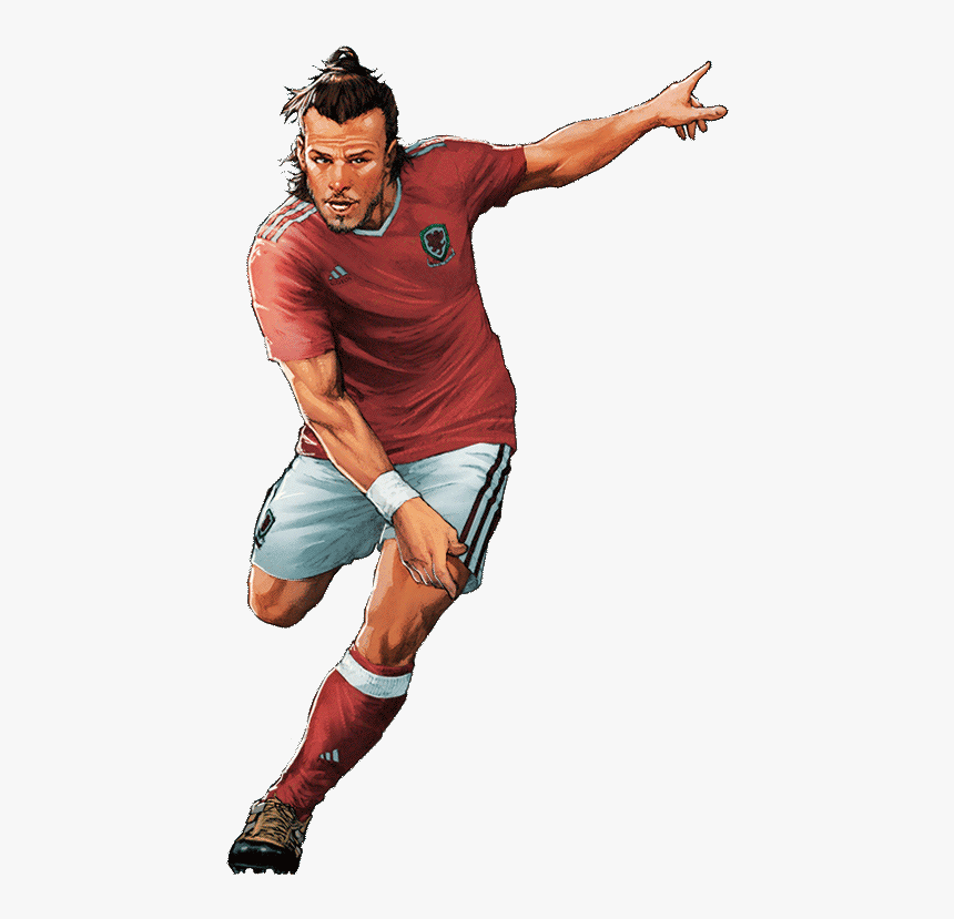 Gareth Bale Cartoon Transparent , Png Download, Png Download ...