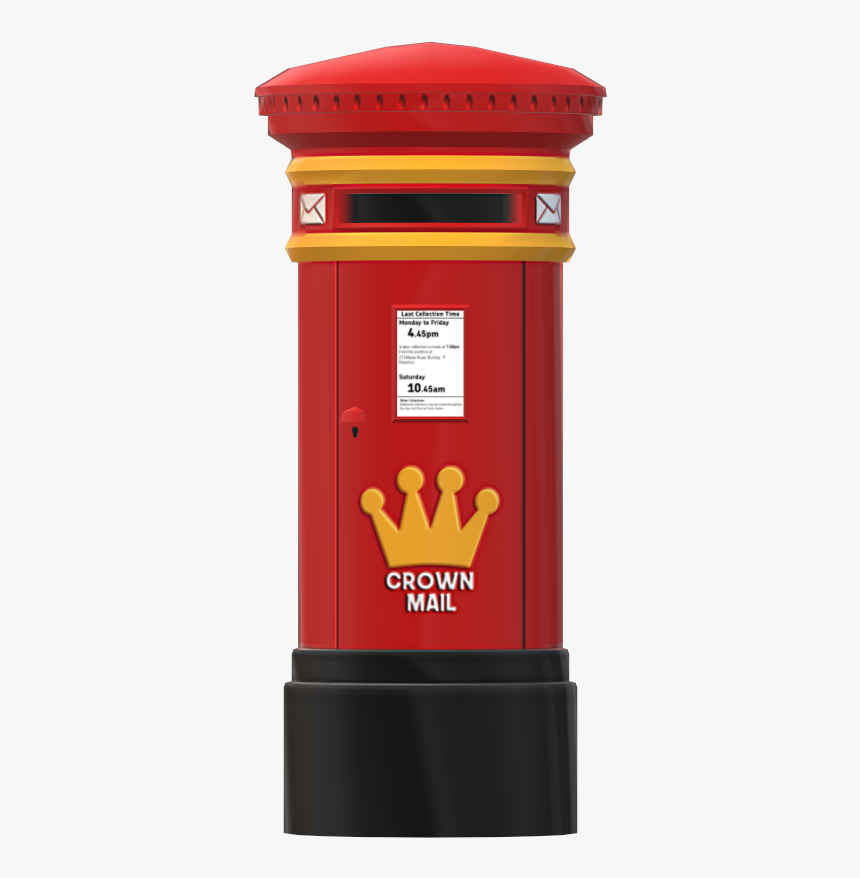Uk Mail Box Png, Transparent Png , Transparent Png Image - PNGitem