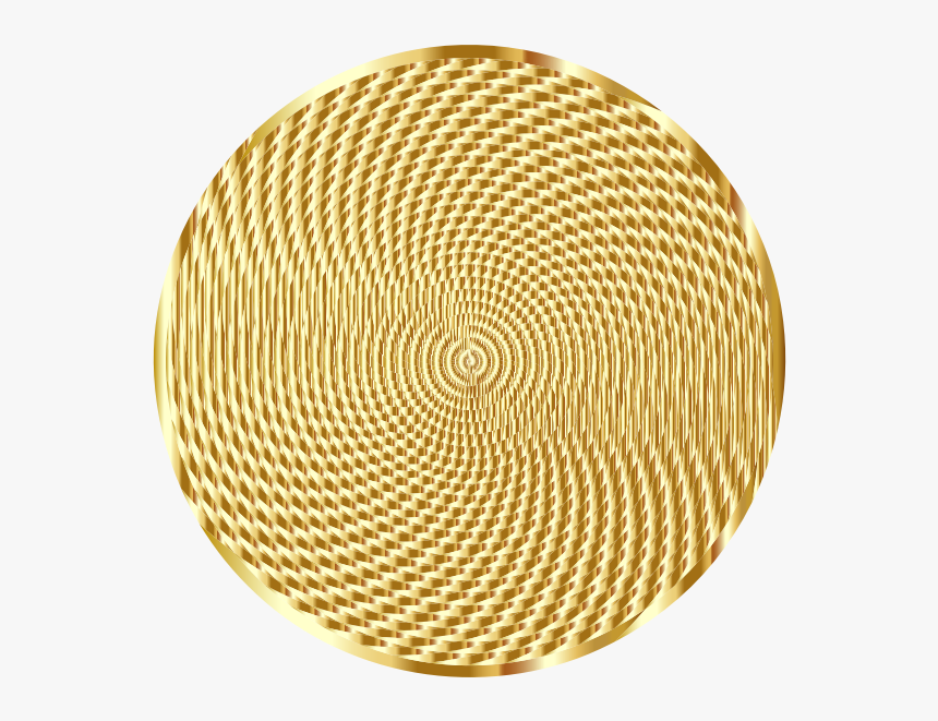 Vortex Golden Texture - Circle, HD Png Download , Transparent Png Image ...