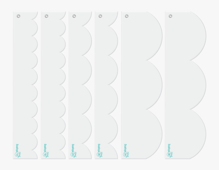 Scallop Template - Scallops Border, HD Png Download , Transparent Png ...