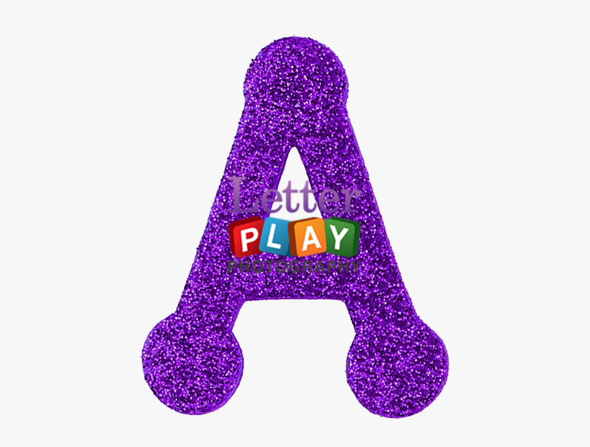 L Clipart Purple - Letter A In Purple Glitter, HD Png Download ...