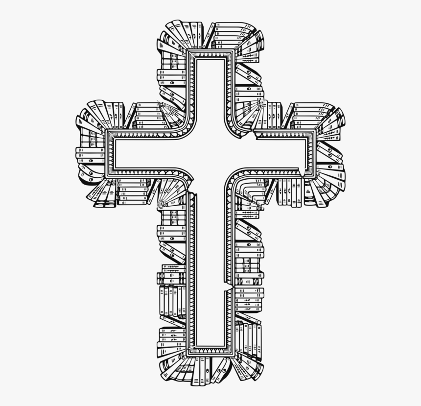 Line Art,symbol,cross - Cross, HD Png Download , Transparent Png Image ...