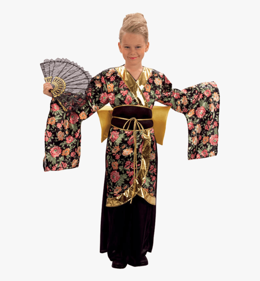 Child Geisha Girl Costume, HD Png Download , Transparent Png Image ...