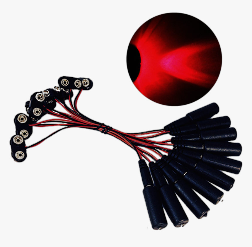 Red Led Micro Effects Lights - Light-emitting Diode, HD Png Download ...