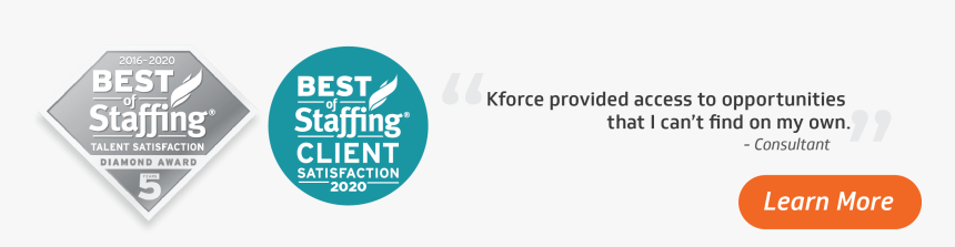 Kforce Wins Best Of Staffing - Circle, HD Png Download , Transparent ...