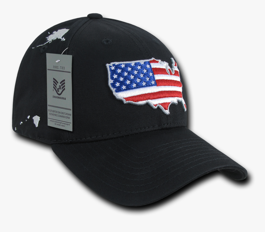 Usa Cap With U - Usa Flag Baseball Cap, HD Png Download , Transparent ...