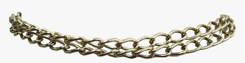 80 S Brown Leather And Gold Chain Belt - Chain, HD Png Download ...