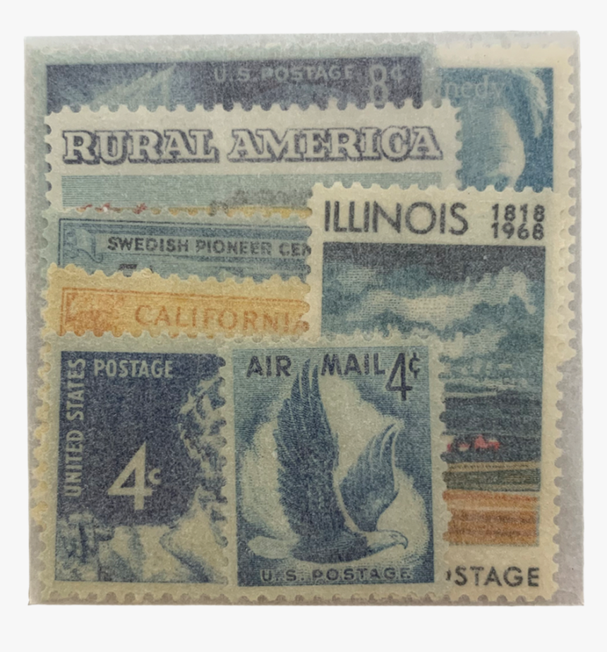 Blue Sky Summer - Postage Stamp, HD Png Download , Transparent Png ...