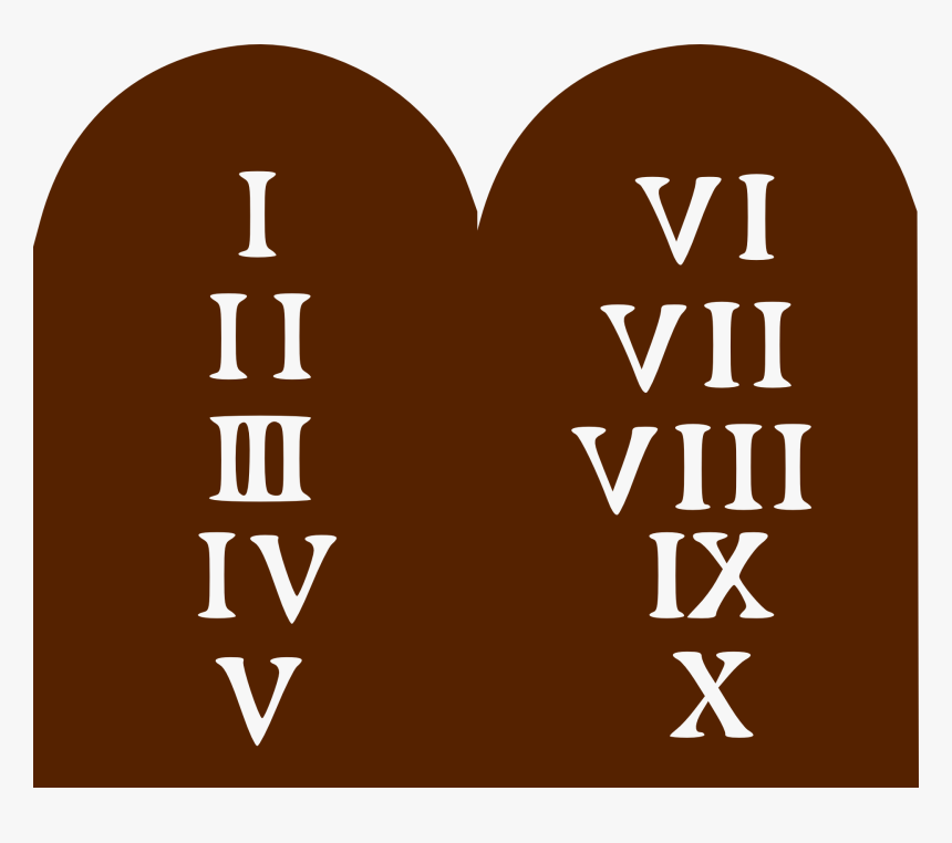 Ten Commandments Vector, HD Png Download , Transparent Png Image - PNGitem