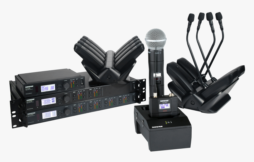 Ulx-d Wireless Systems - Shure Sbc850, HD Png Download , Transparent ...