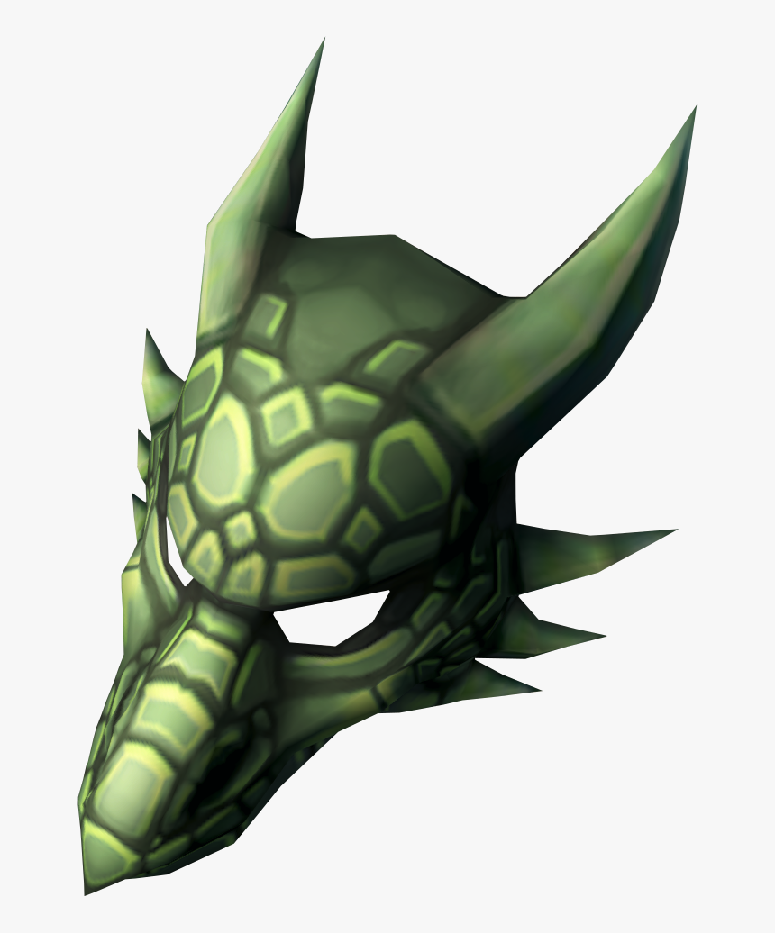The Runescape Wiki - Runescape Dragon Mask, HD Png Download ...