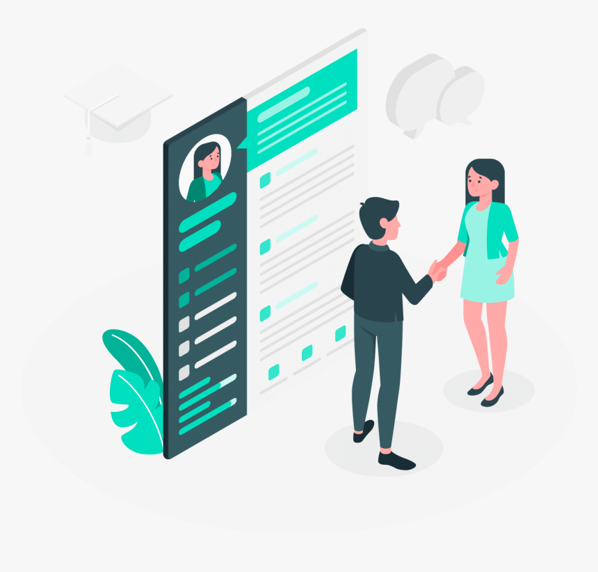 Linkedin Profile Illustration, HD Png Download , Transparent Png Image ...