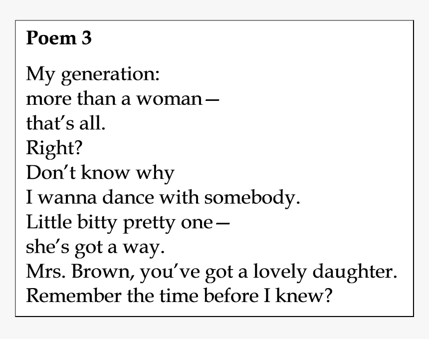 Poem Clipart Title - Examples Of Titles For Poems, HD Png Download ...