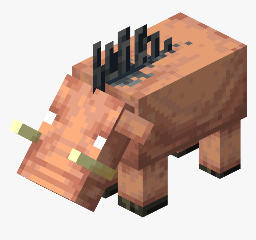 Hoglin - Piglin Beast, HD Png Download , Transparent Png Image - PNGitem