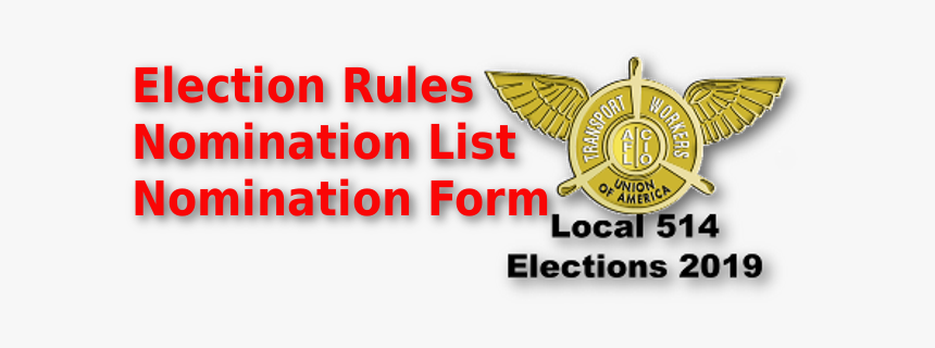 Transport Workers Union Of America, HD Png Download , Transparent Png ...