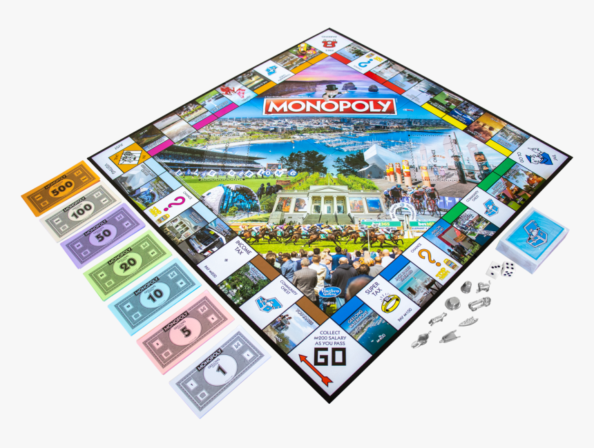 Geelong Monopoly Board, HD Png Download , Transparent Png Image - PNGitem