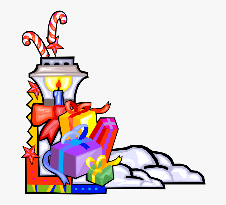 Vector Illustration Of Holiday Festive Season Christmas, HD Png ...