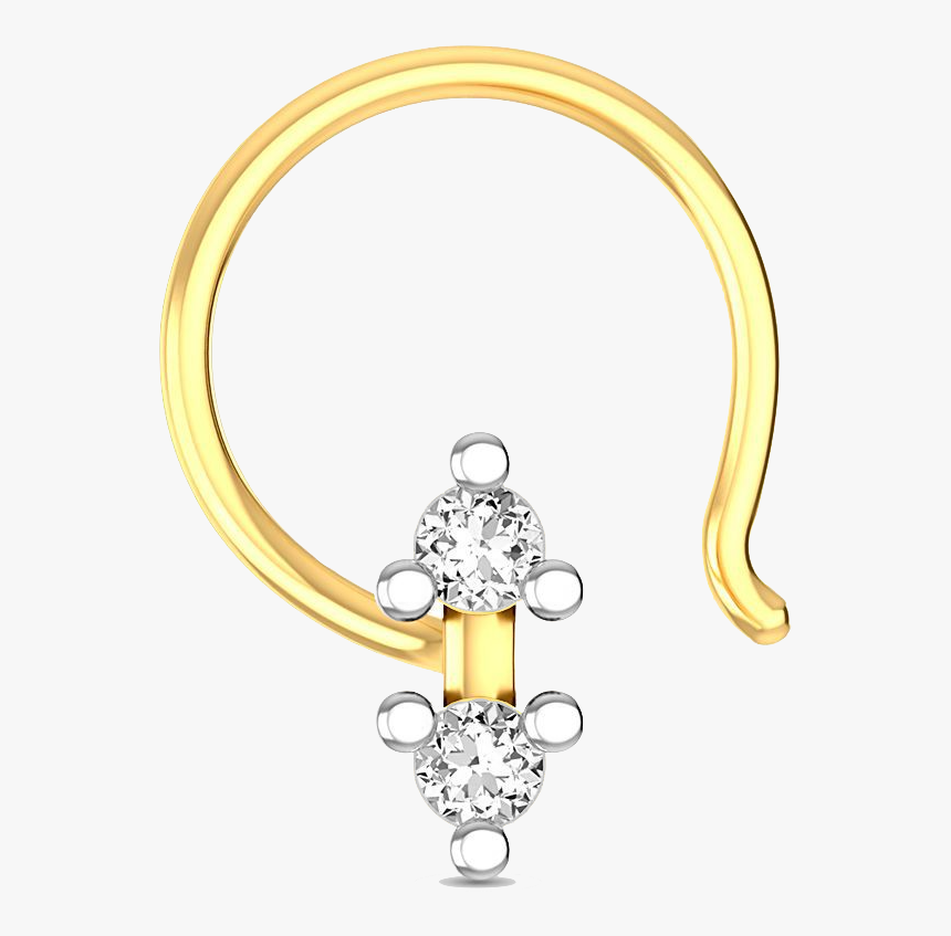 2 In 1 Nose Pin - Illustration, HD Png Download , Transparent Png Image ...