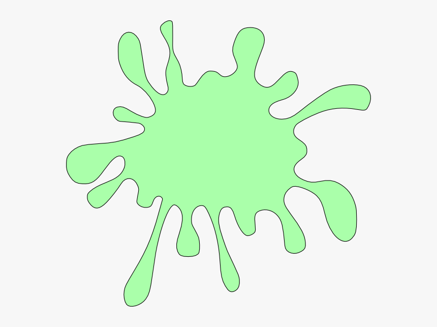 Green Splash Svg Clip Arts - Colour White Flash Cards, HD Png Download ...